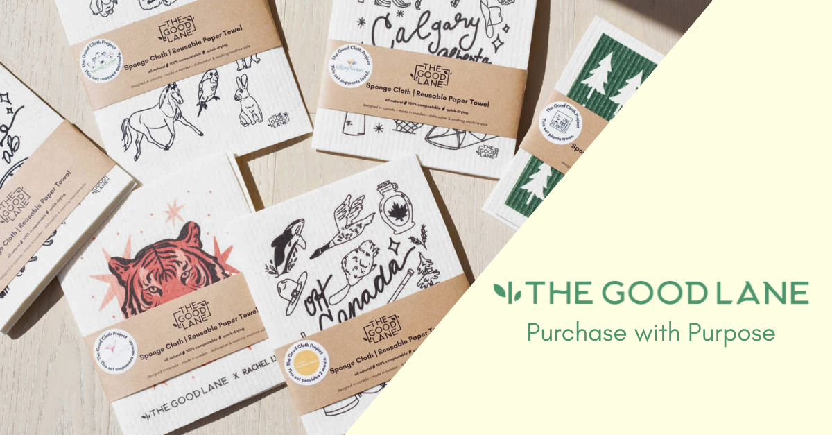 Custom Swedish Sponge Cloths - Printed in Canada - LOW MOQ | The Good Lane